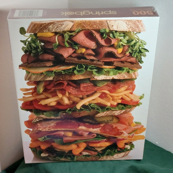 Springbok | Games | Springbok Snack Stack 50 Piece Jigsaw Puzzle 2004 ...